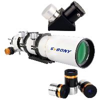 SVBONY SV503 80ED F7テレスコープOTA(ホワイト) 鏡筒 屈折式 口径80mm 焦点距離560mm SVBONY フィールドスコープ 双眼鏡 単眼鏡 天体望遠鏡 子供用望遠鏡