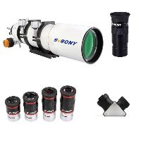 SVBONY SV503 80ED F7テレスコープOTA(ホワイト) 鏡筒 屈折式 口径80mm 焦点距離560mm SVBONY フィールドスコープ 双眼鏡 単眼鏡 天体望遠鏡 子供用望遠鏡