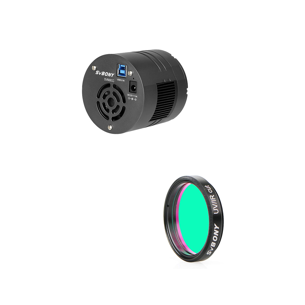 SVBONY SV605CC 冷却カラー天文カメラ カラーCMOSカメラ SONY IMX533搭載 深宇宙天体撮影 電視観望