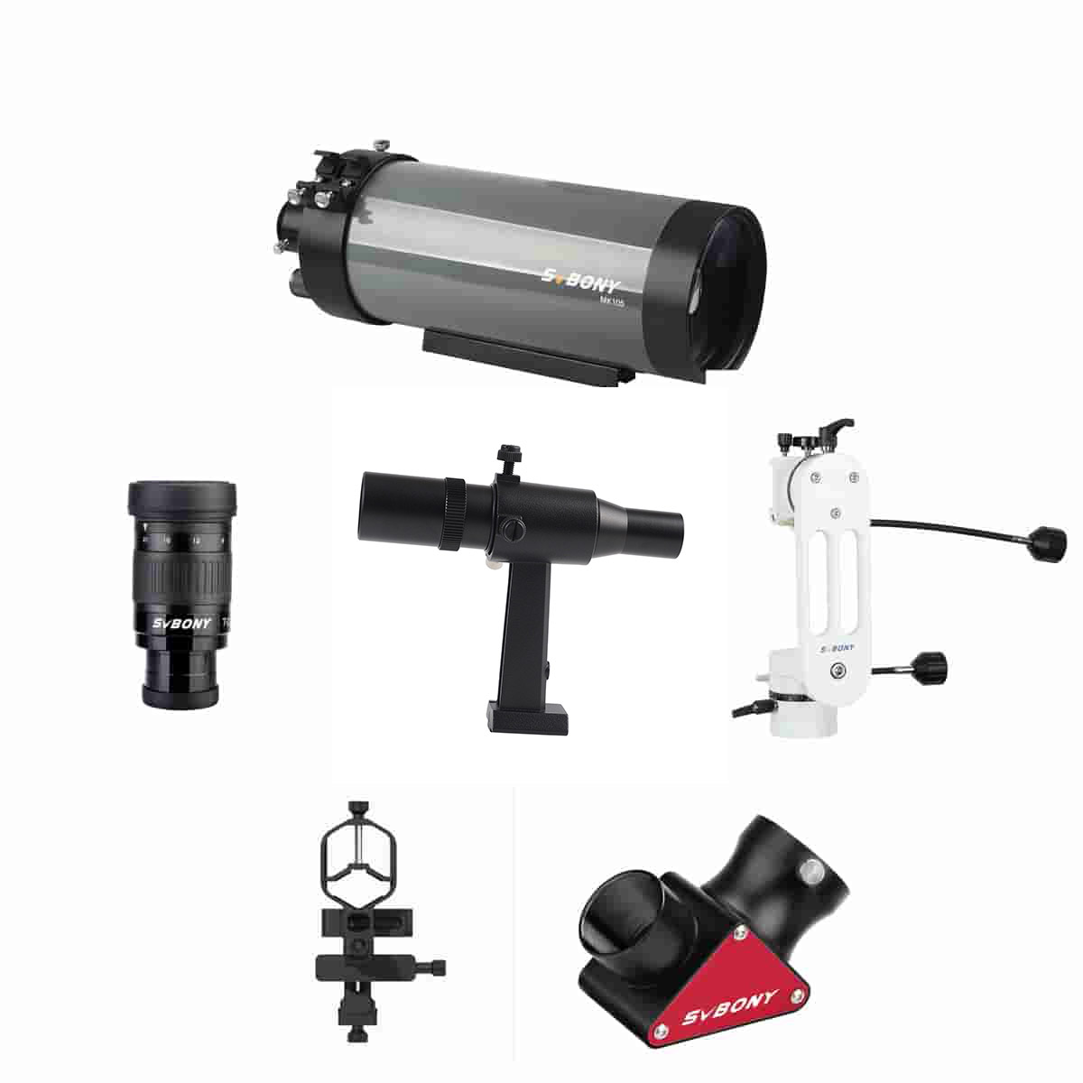 SVBONY MK105mm 反射屈折式望遠鏡 マクストフカセグレン式鏡筒 天体観測 天体撮影 月と惑星の観察と写真撮影